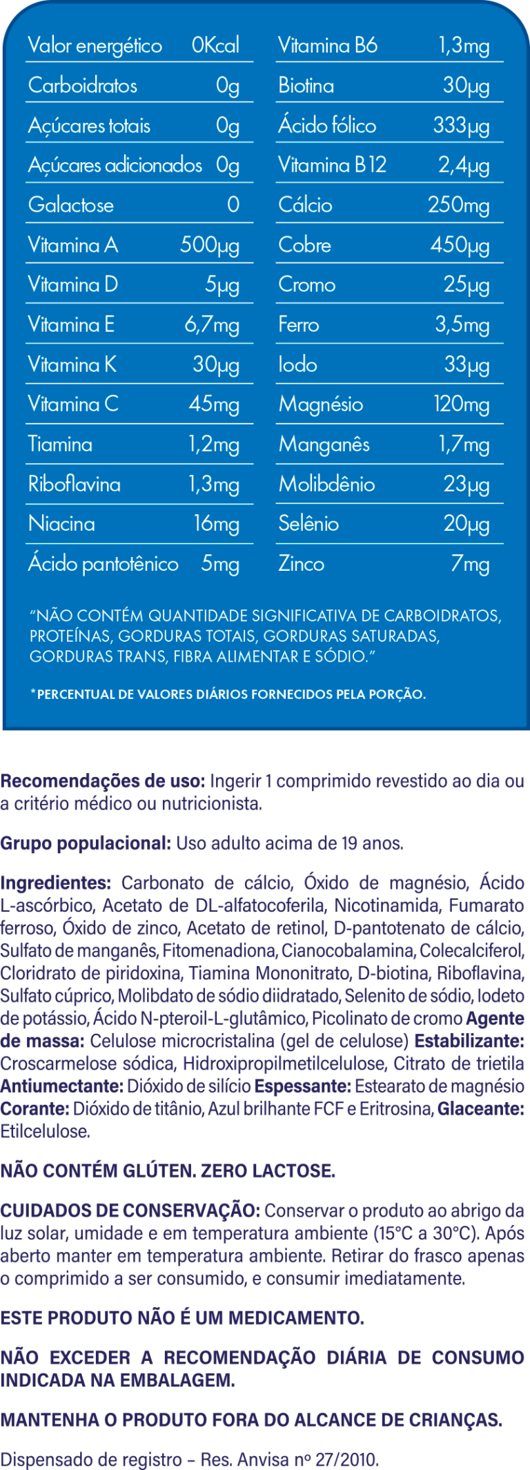 Vita Supraz Homem - Vita SuprAZ